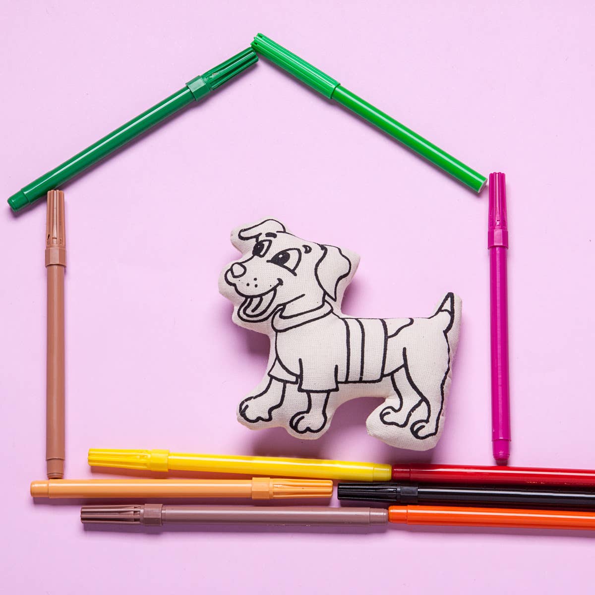 Color Your Own Dog Doll – COCO LETO