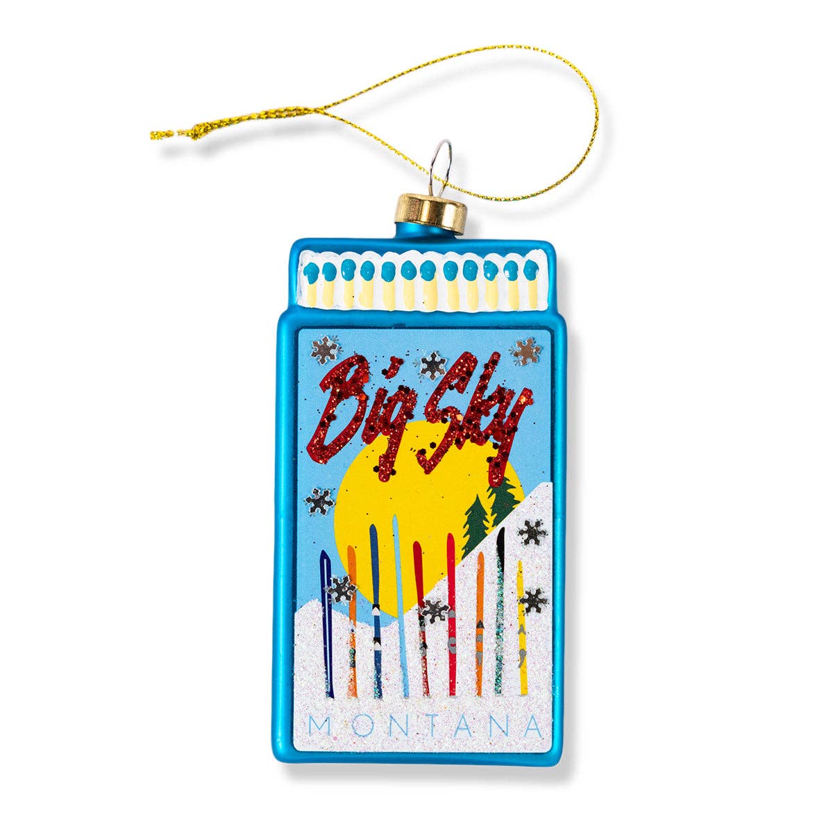 Matchbook Ornament - Big Sky – COCO LETO