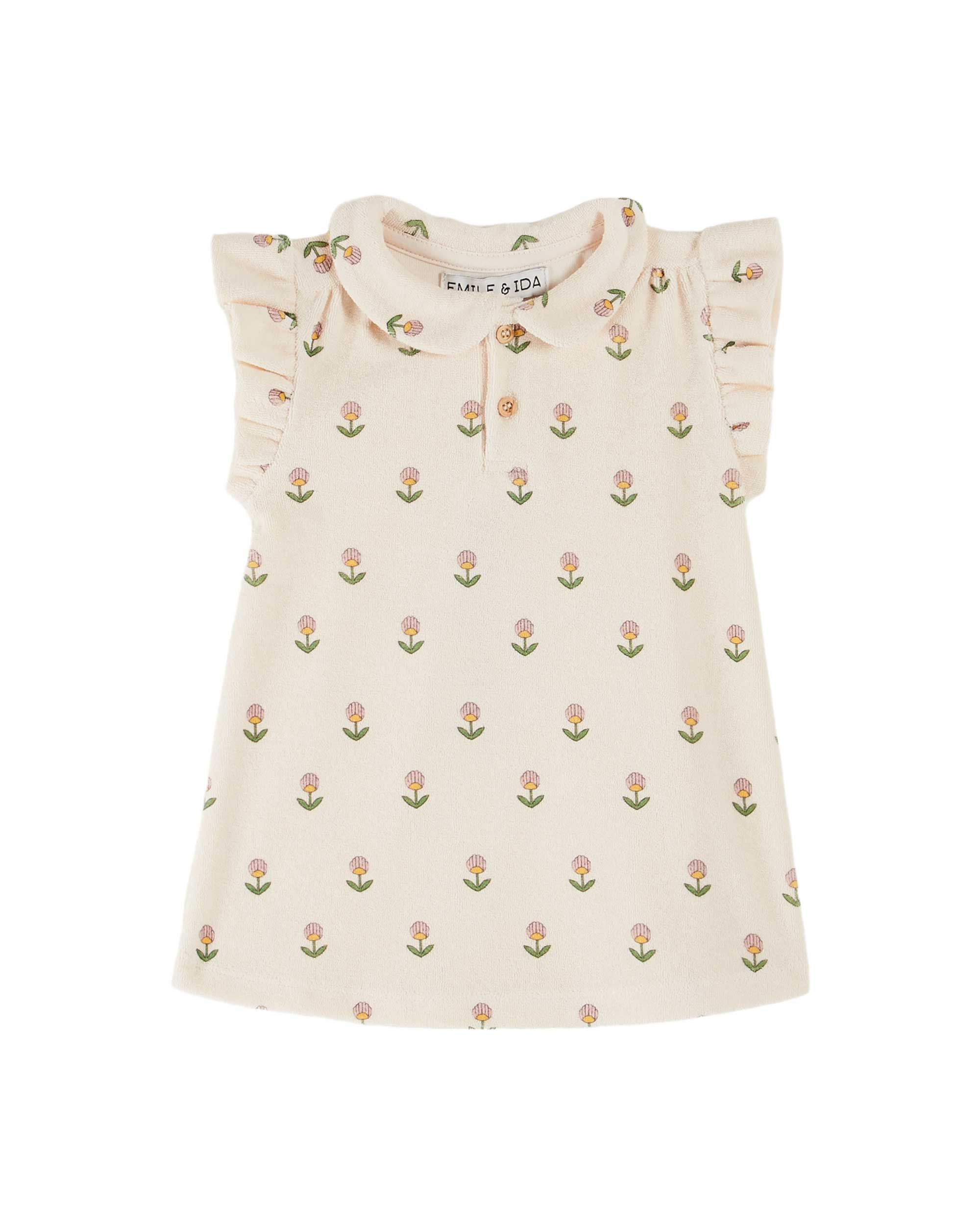 Robe Eponge Imprimee | Fleurs Douce – COCO LETO
