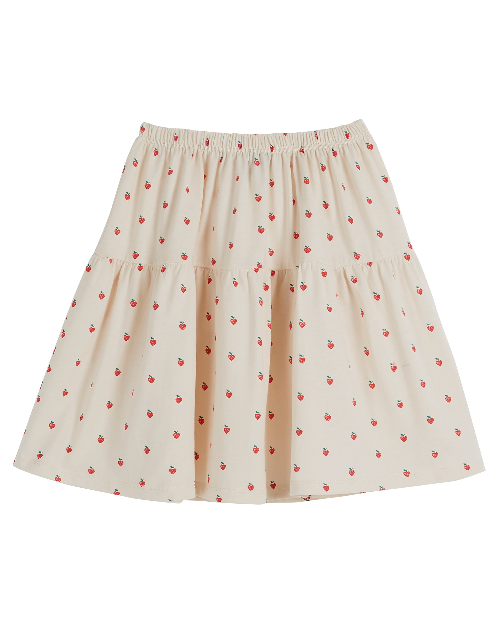 Little Red Heart Print Skirt – COCO LETO