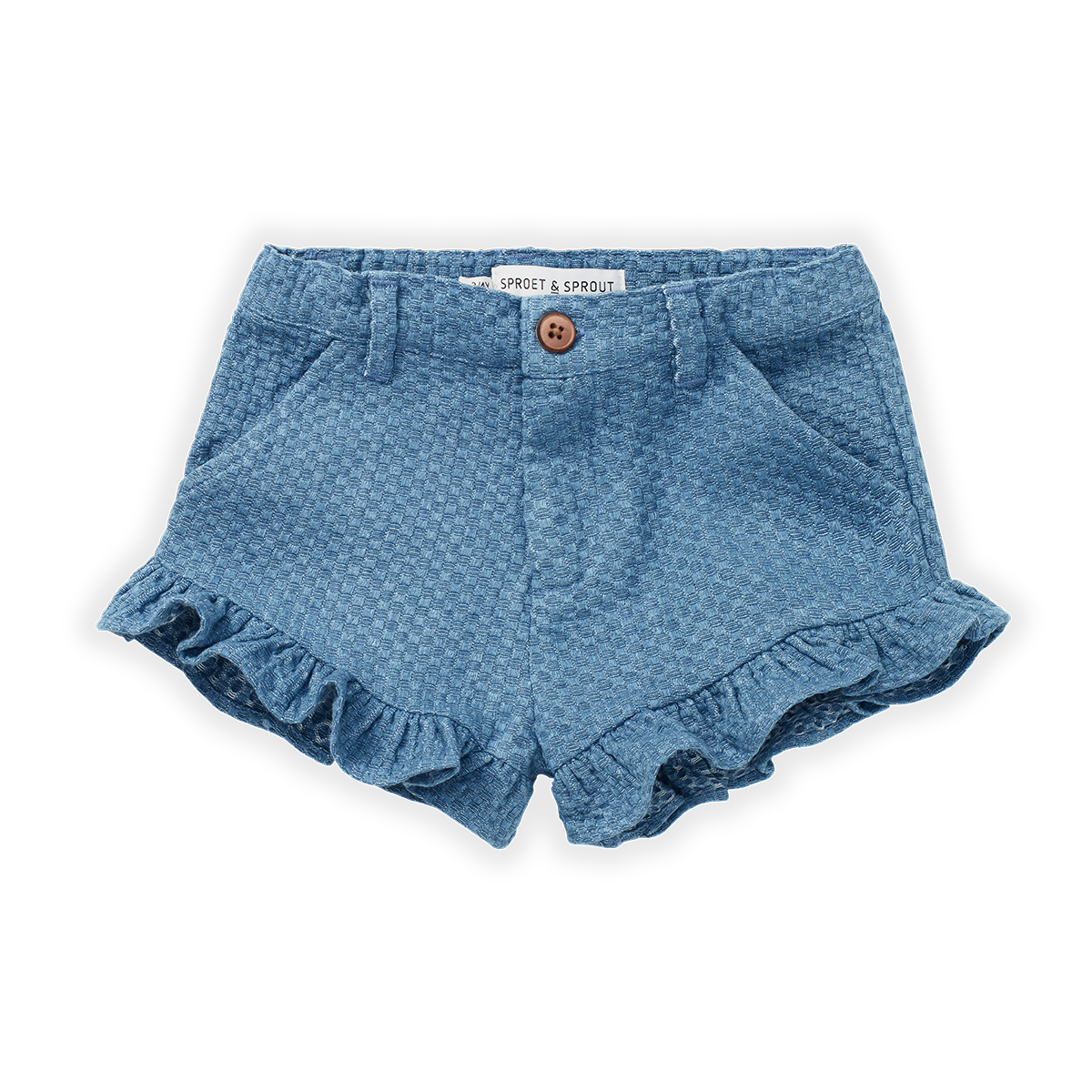 Denim Ruffle Short – COCO LETO
