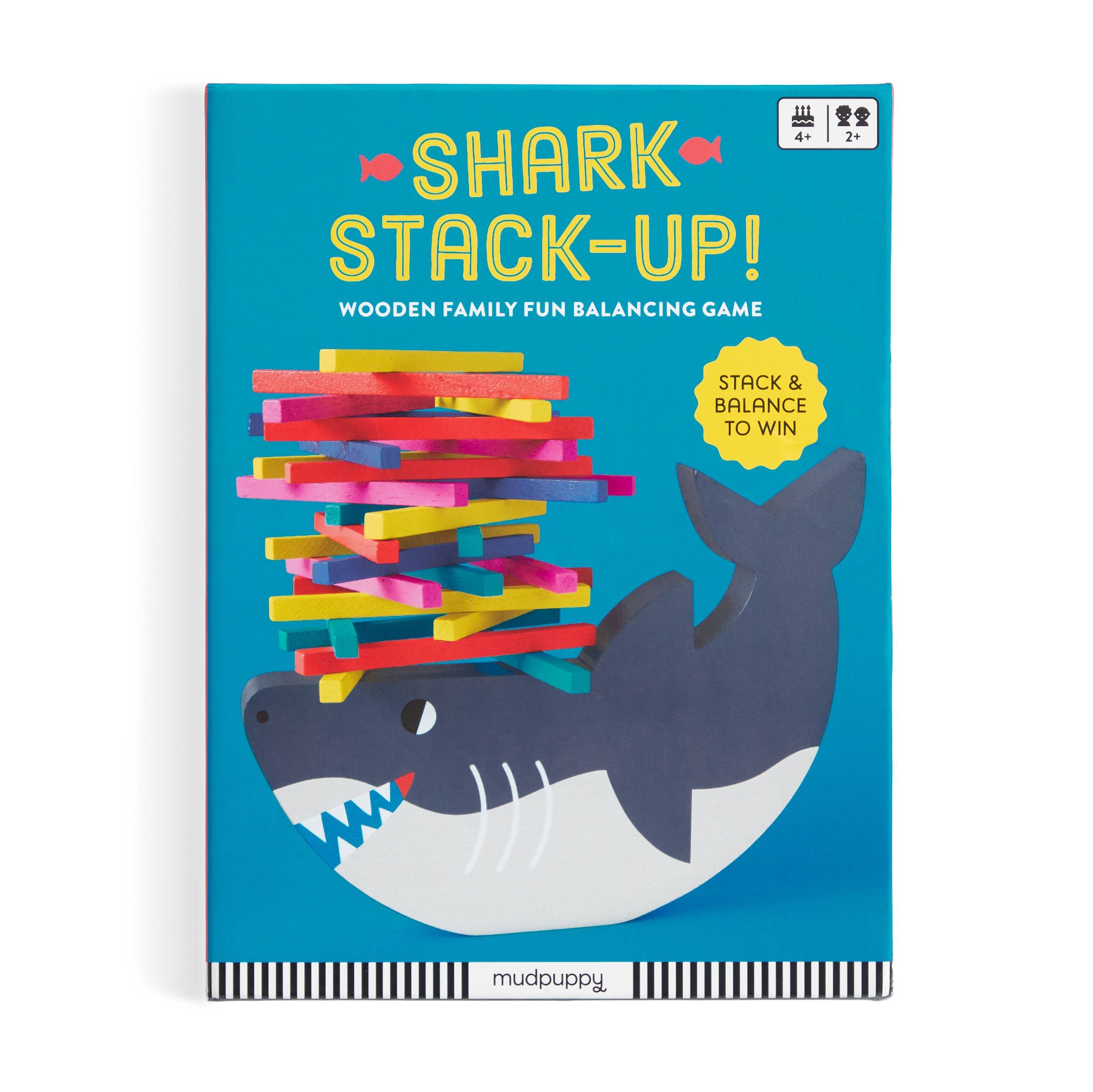 Shark Stack-up! Wooden Balancing Game – COCO LETO